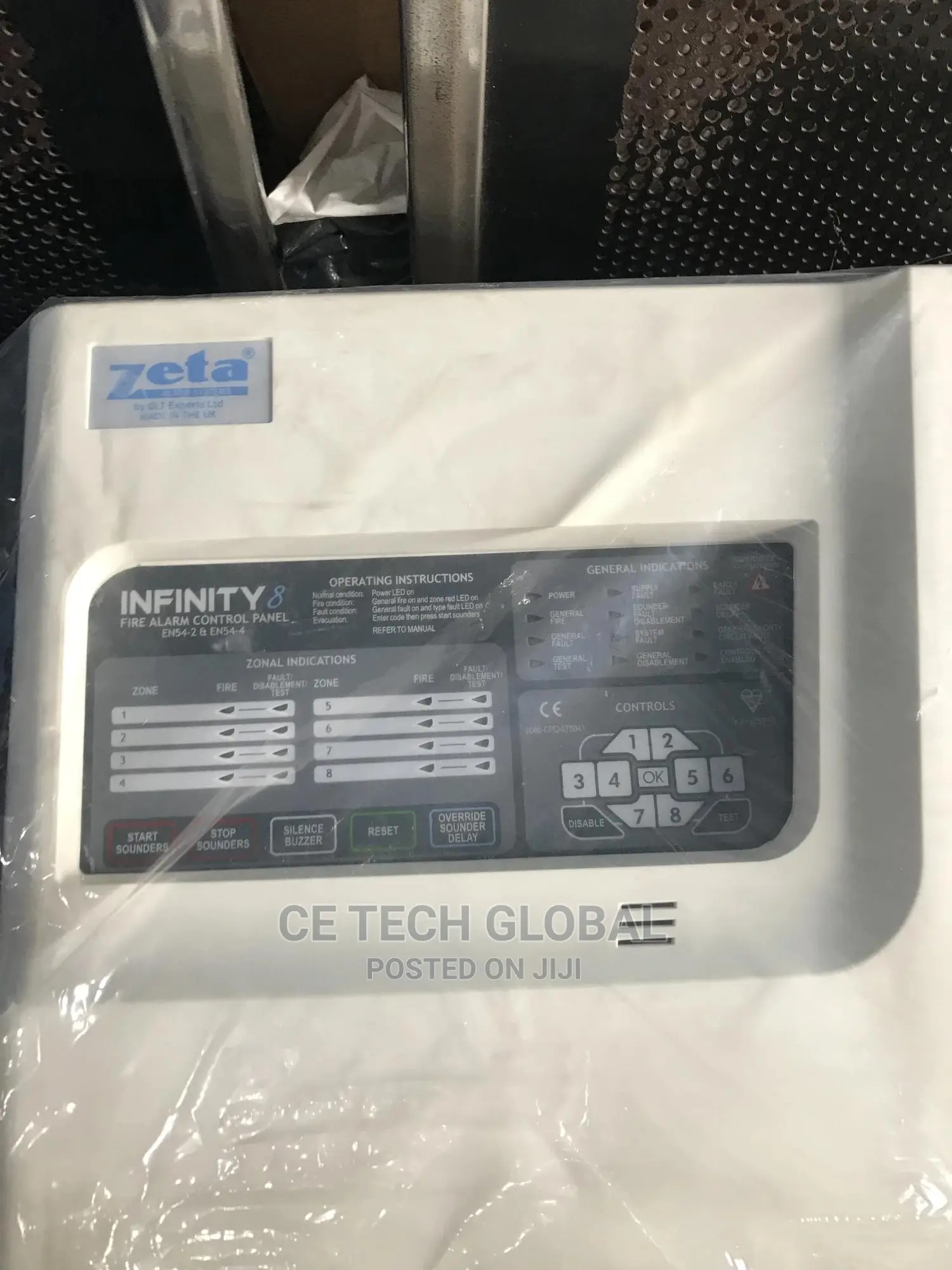 Zeta 4zone Fire Alarm Panel in Ojo - Safetywear & Equipment, Chinedu ...