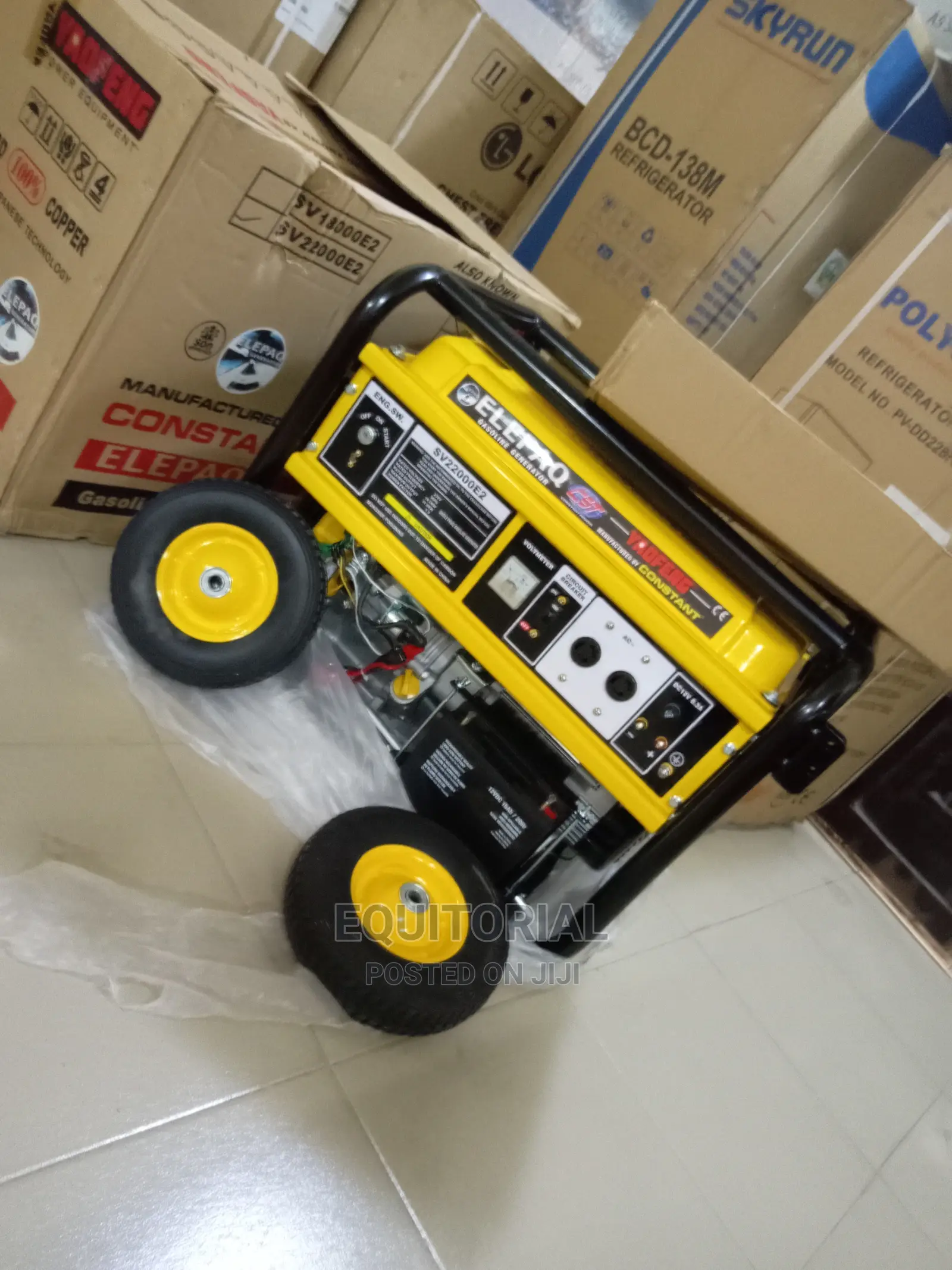 100% Copper Elepaq Constant Sv22000e2 Generator 11kva in Ojo ...