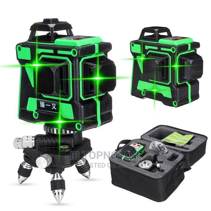 12 Lines Laser Level Cross 3D Green Line Laser in Ikeja - Measuring ...