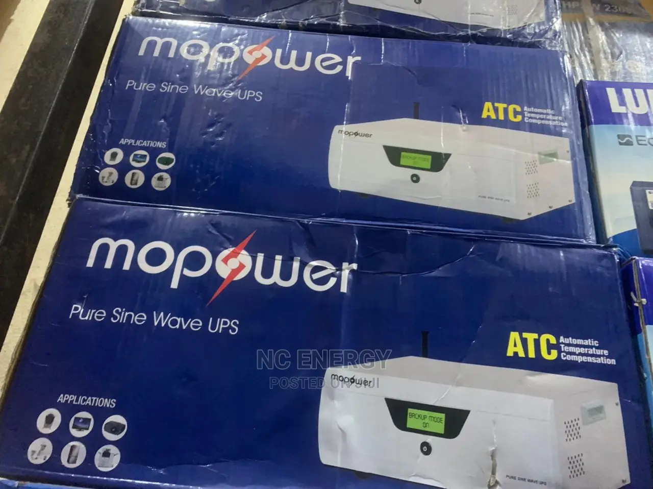 Mopower Inverter 1.7kva Pure Sine Wave in Ojo - Solar Energy, NC Energy ...