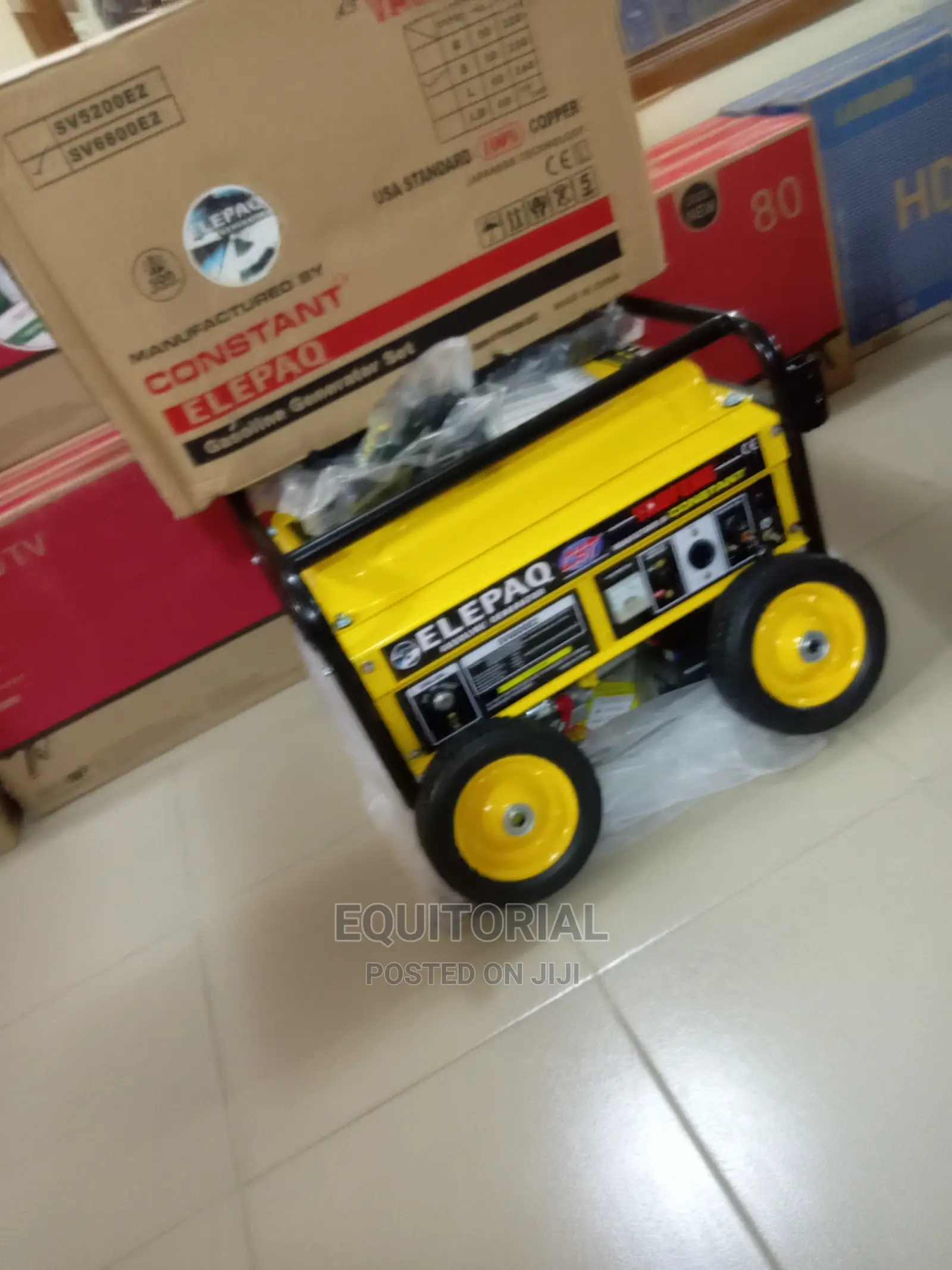 Elepaq Constant SV6800E2 Key Start Generator-100% COPPER in Eko ...