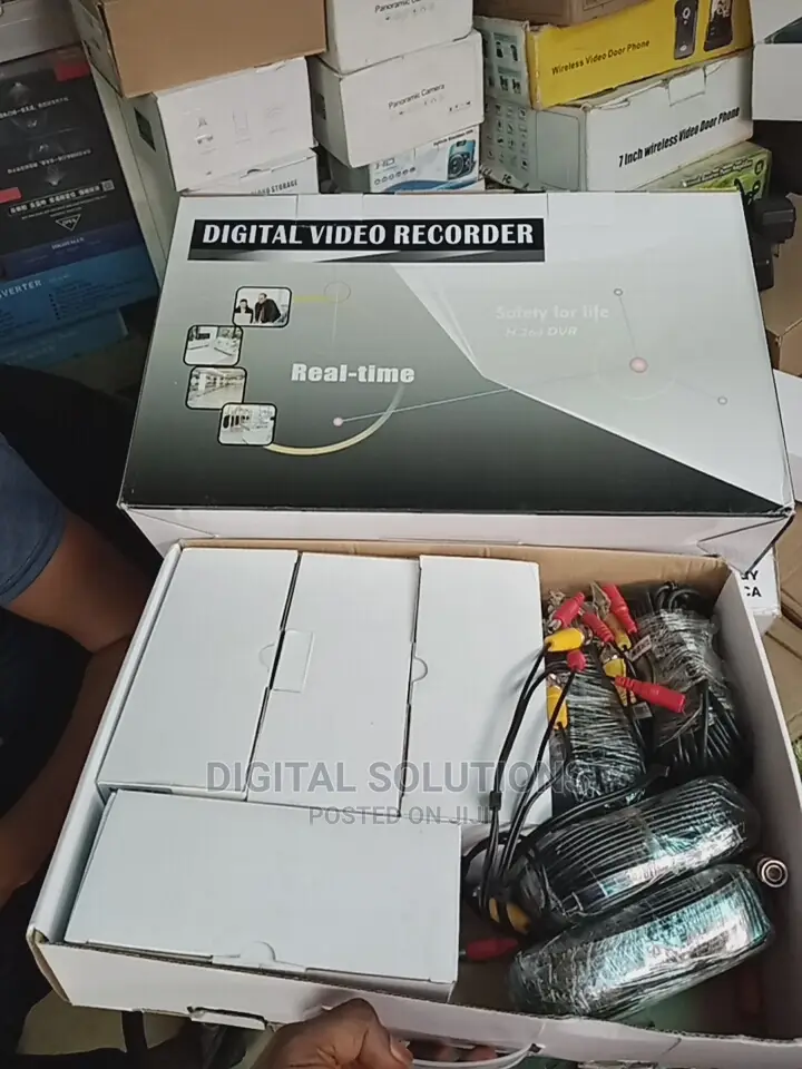 CCTV Kit Digital Video Record Wired 4 Channel Kit in Ikeja - Security ...