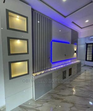 Luxury Wall Tv Console Wall Unit in Ojo - Furniture, Obi World ...