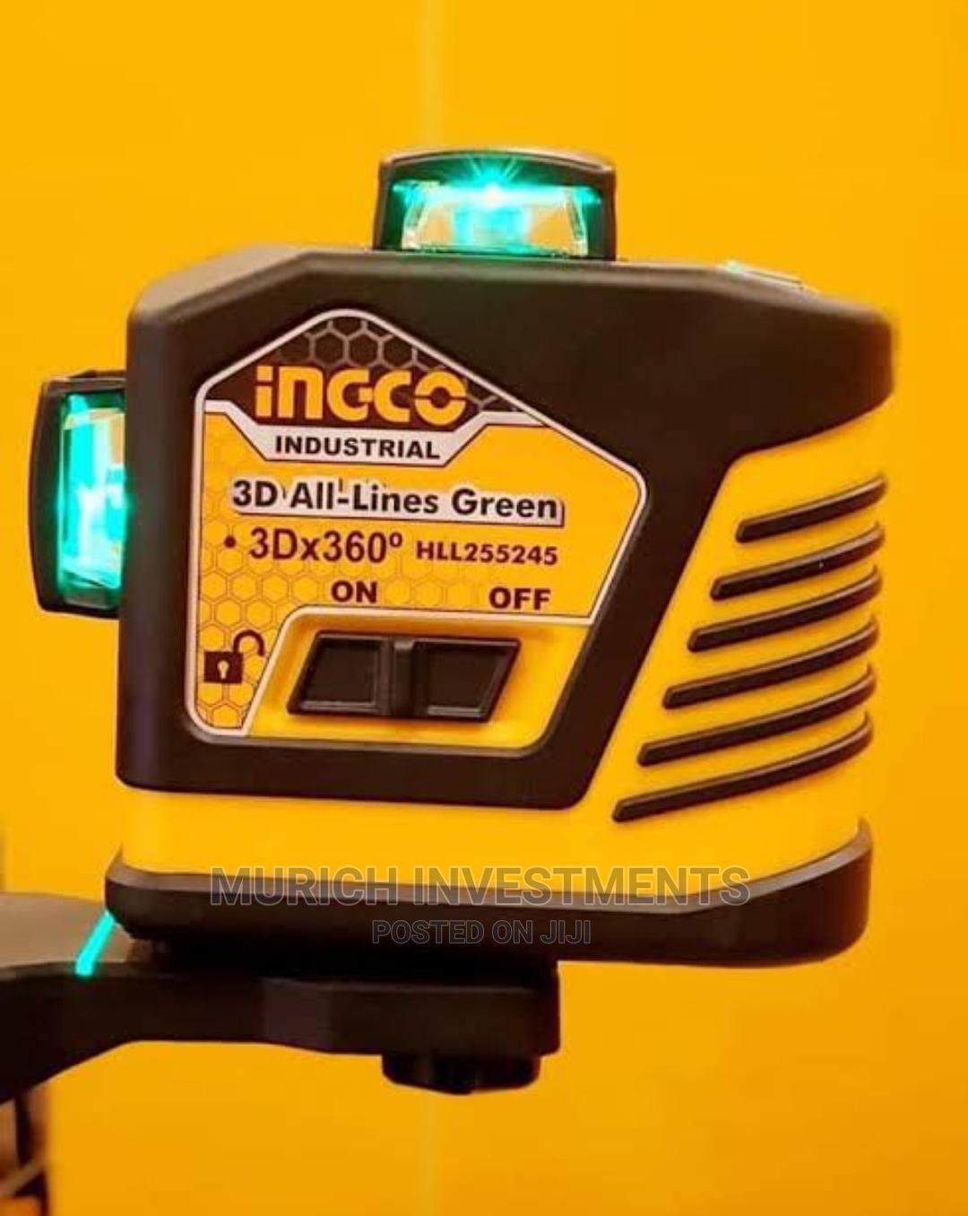 3D Green Self-Levelling 3600 Laser Level Ingco Hll255245 in Lagos ...