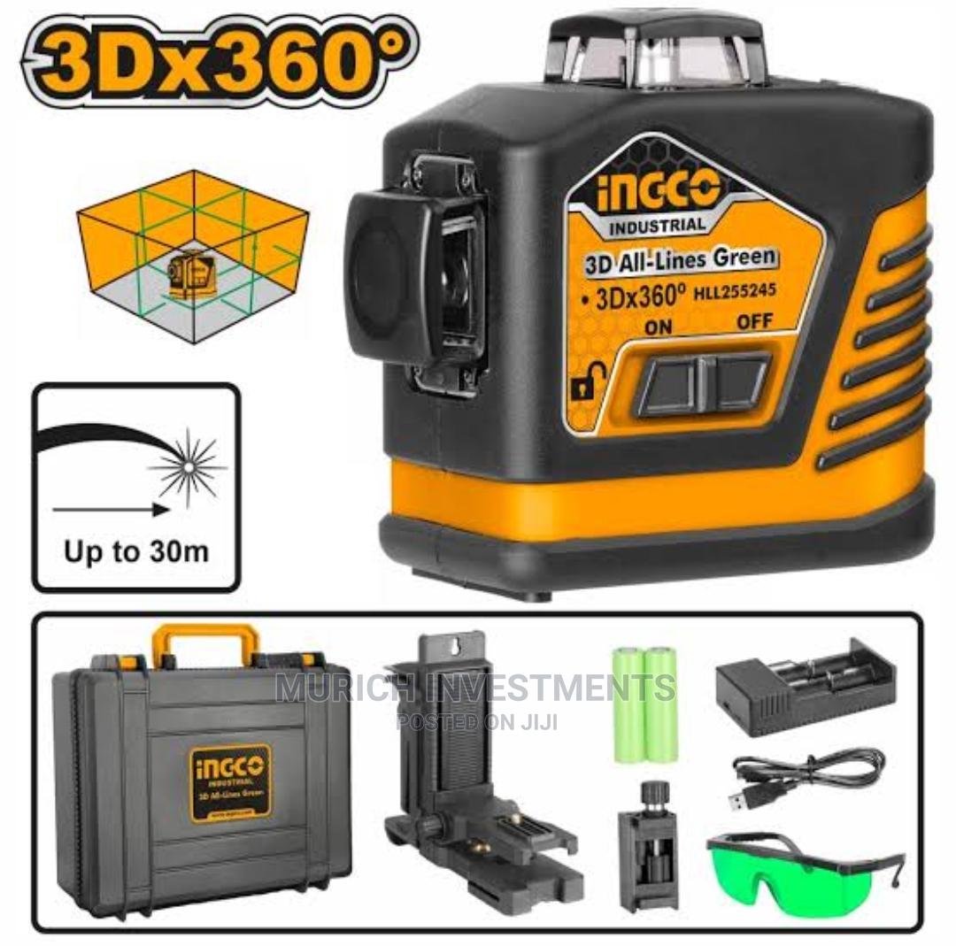 3D Green Self-Levelling 3600 Laser Level Ingco Hll255245 in Lagos ...