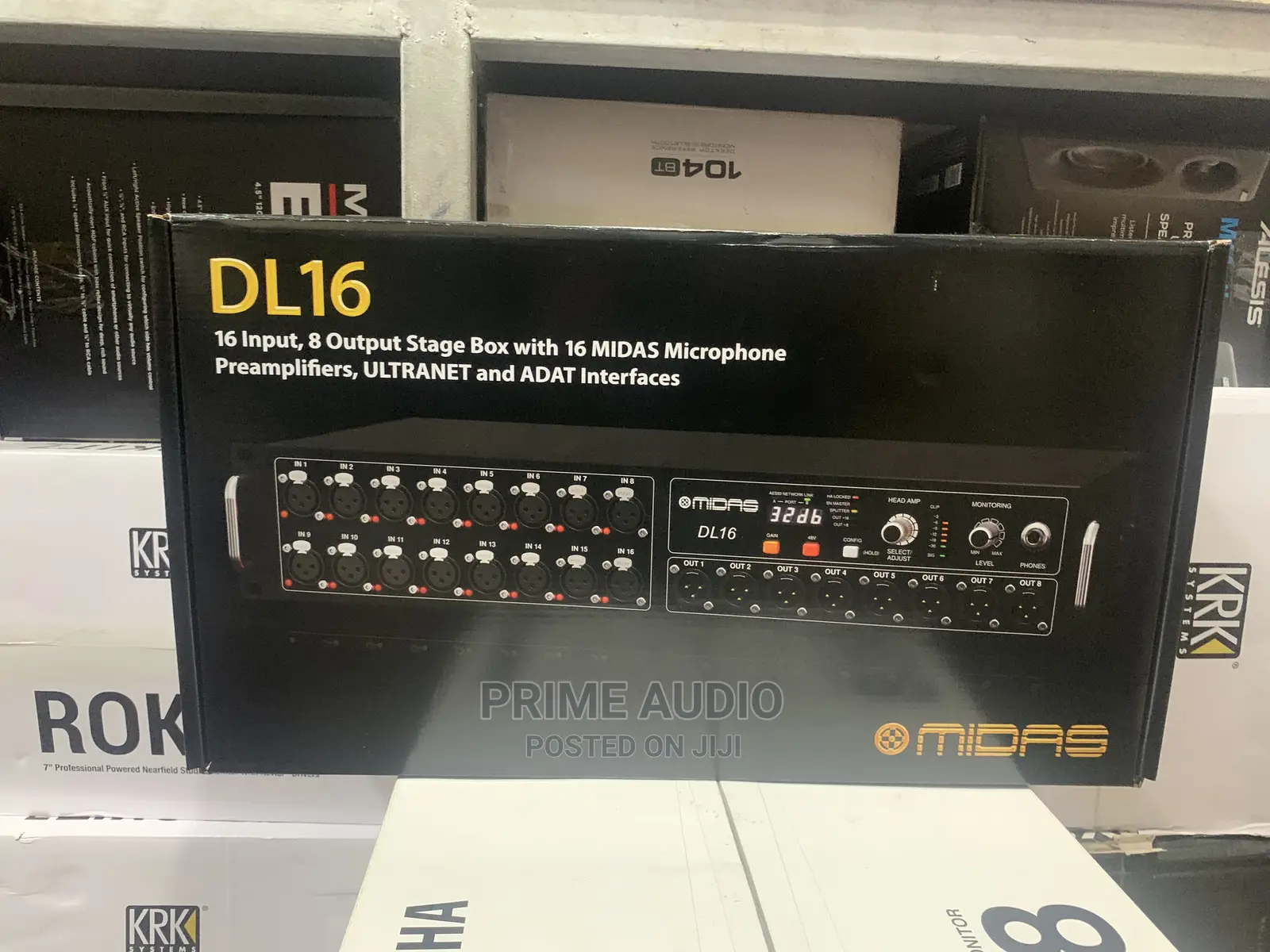Midas DL16 16 Input Stage Box / Extension for Digital Mixers in Ojo ...
