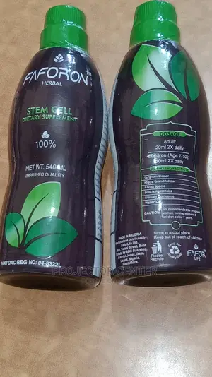 Faforon Liquid Herbal Stem Cell Dietary Supplement-540ml in Ikeja ...