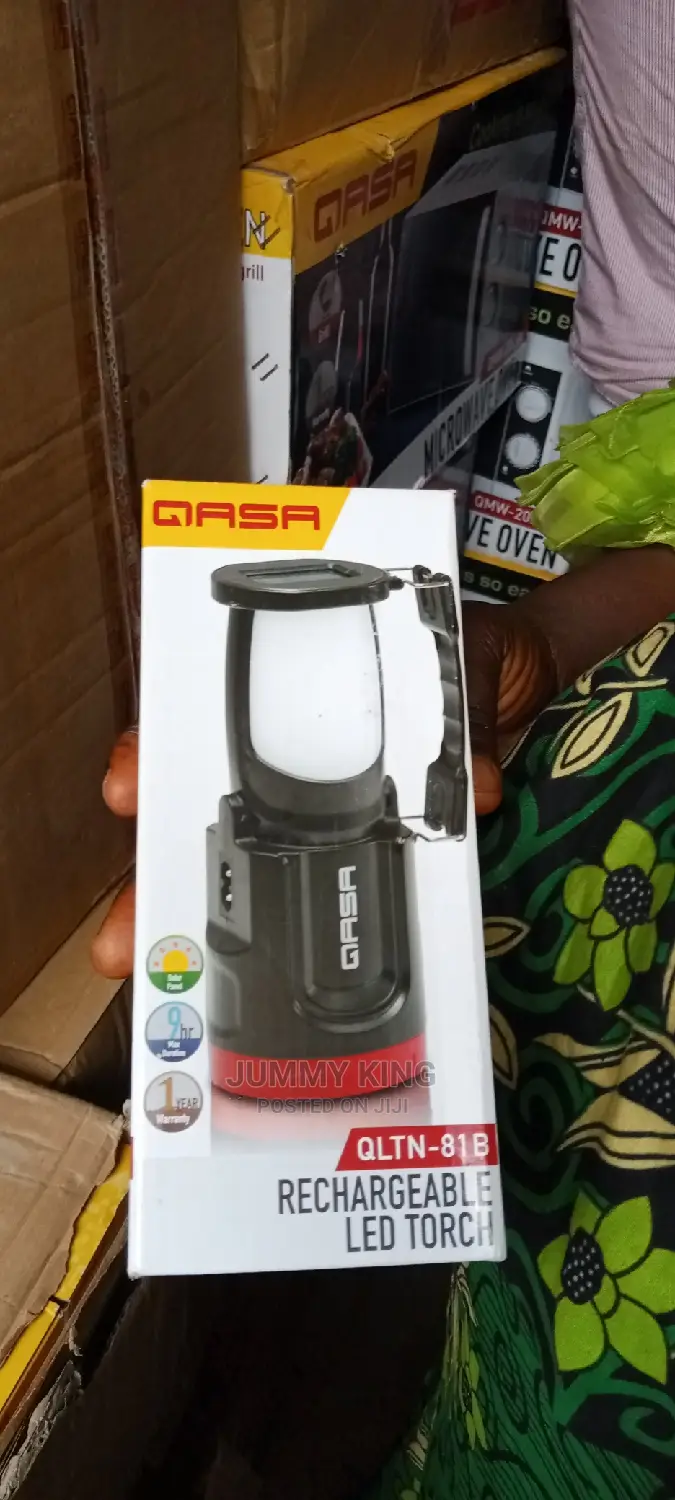 Qasa Rechargeable Lantern With Solar Panel in Lagos Island (Eko) - Home ...