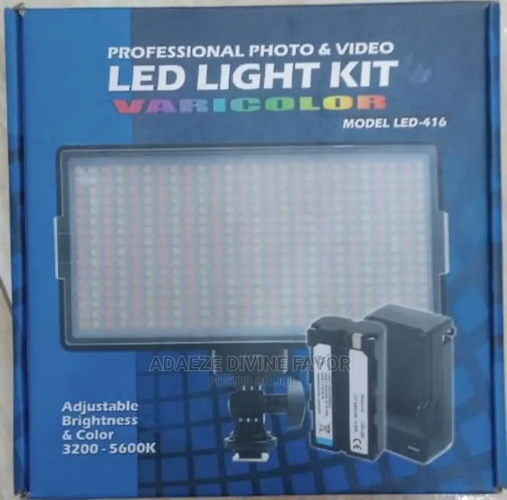 Professional Video Photo LED Light 416 in Lagos Island (Eko ...