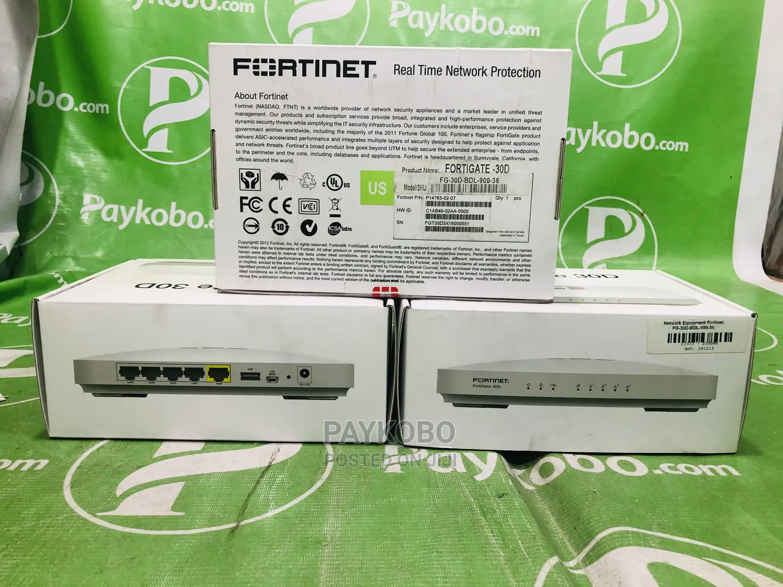 Fortinet Fortigate-30d Security Appliance Firewall in Ikeja ...