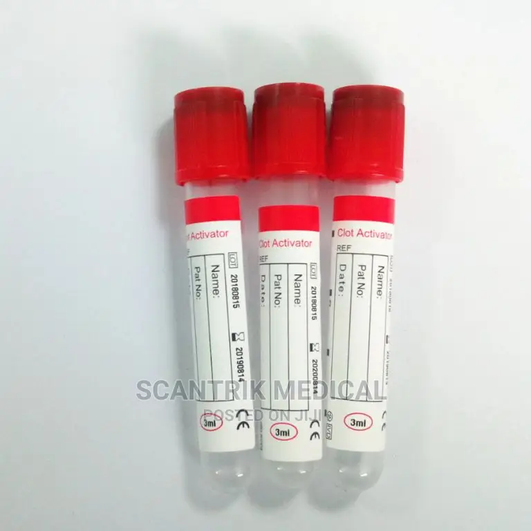 Portable Plain Blood Collection Tubes in Yaba - Medical Supplies ...