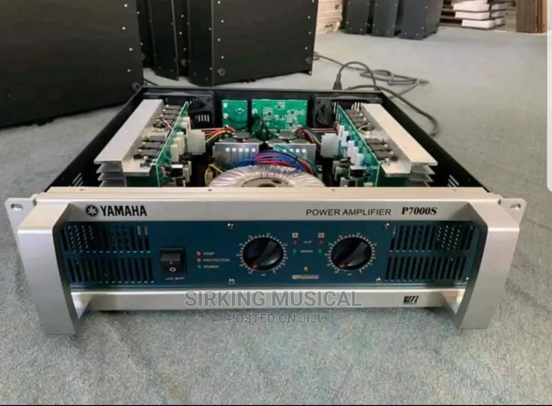 Yamaha P7000S Power Amplifier in Ojo - Audio & Music Equipment, Sirking Musical Ventures | Jiji.ng