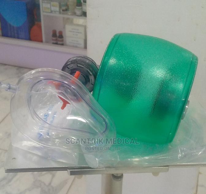 Manual Resuscitator Adult Ambu Bag Oxygen Tube CPR First in Yaba - Medical Supplies & Equipment ...