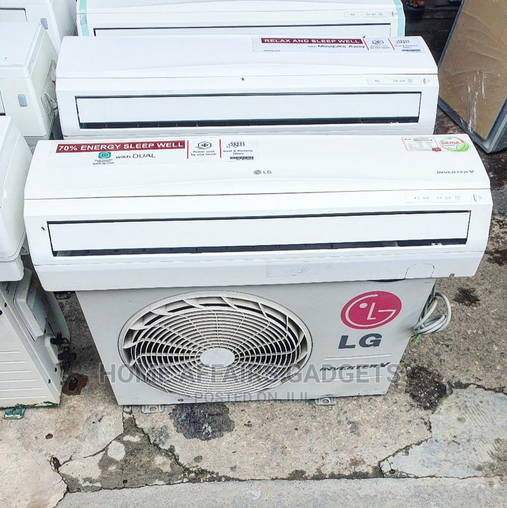 LG 1.5hp Inverter v Air Conditioner (70% Energy Saving) in Lagos Island ...