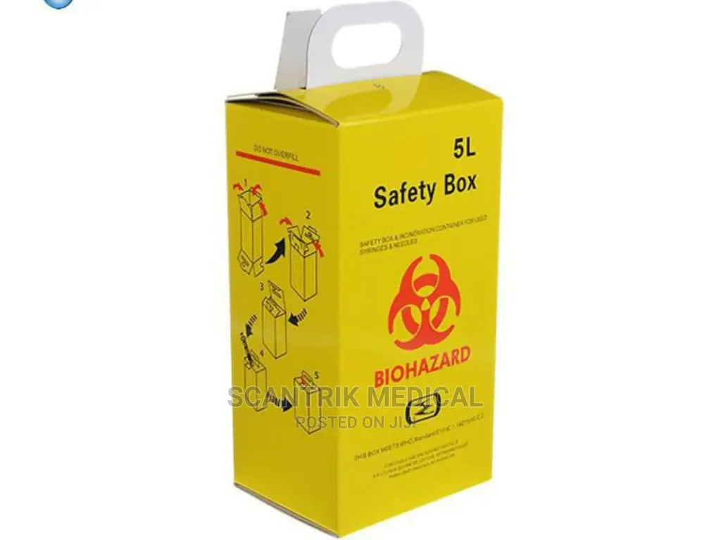 Hospital Safety Medical Box Collection Syringe in Yaba - Medical ...