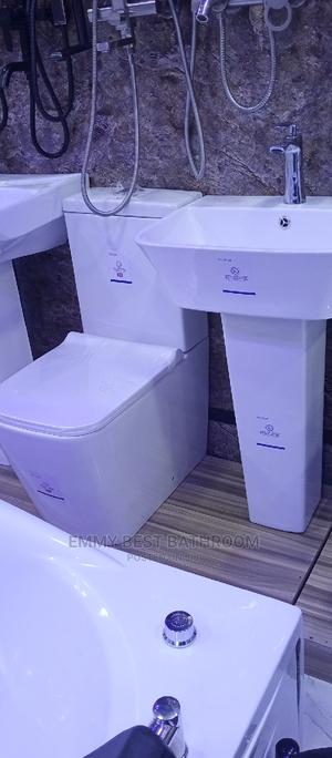 Real England WC Set With the Wash Hand Basin in Orile - Plumbing ...