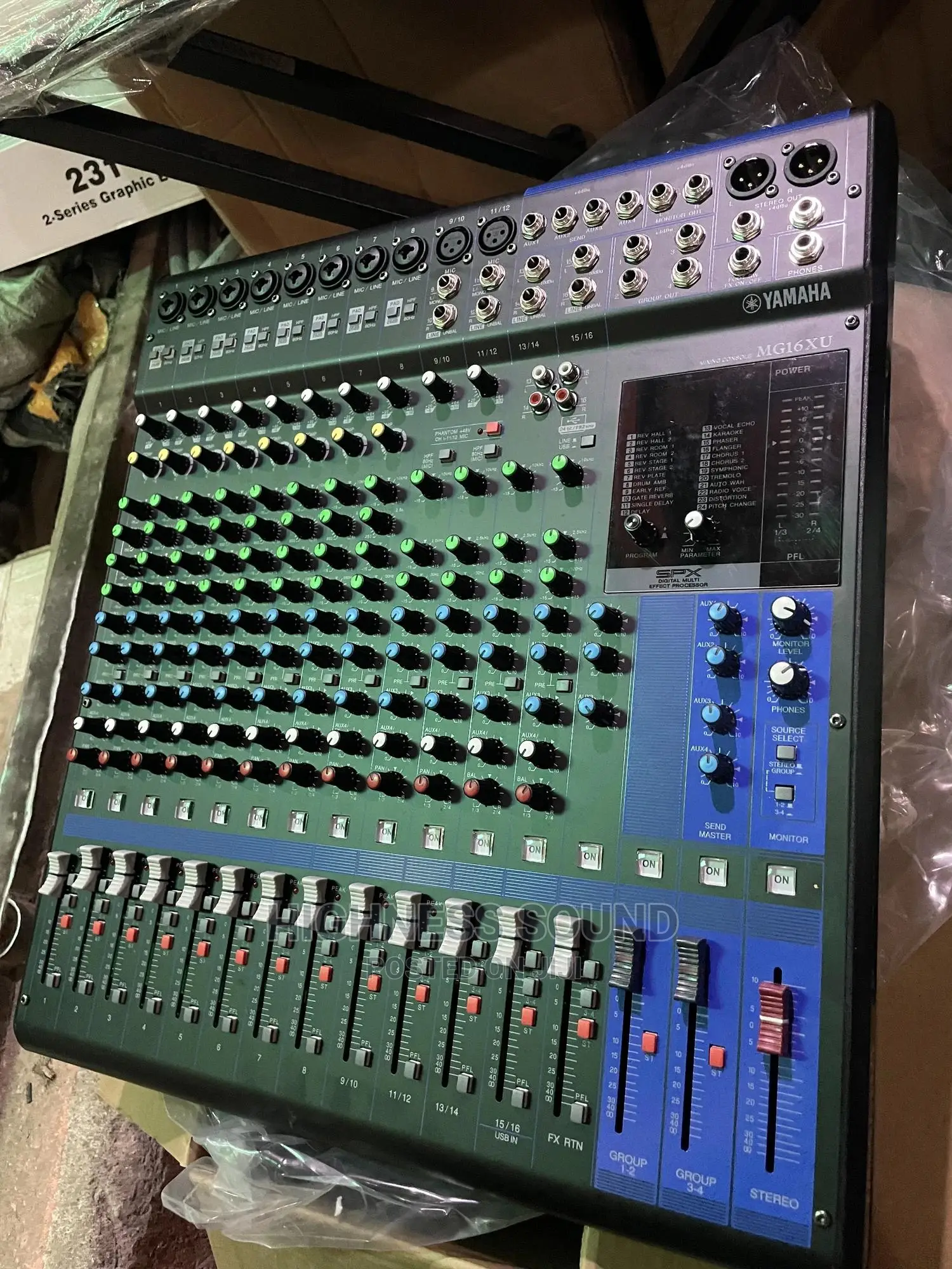 Yamaha Mixer 16 Channel MG16XU in Ojo - Audio & Music Equipment ...