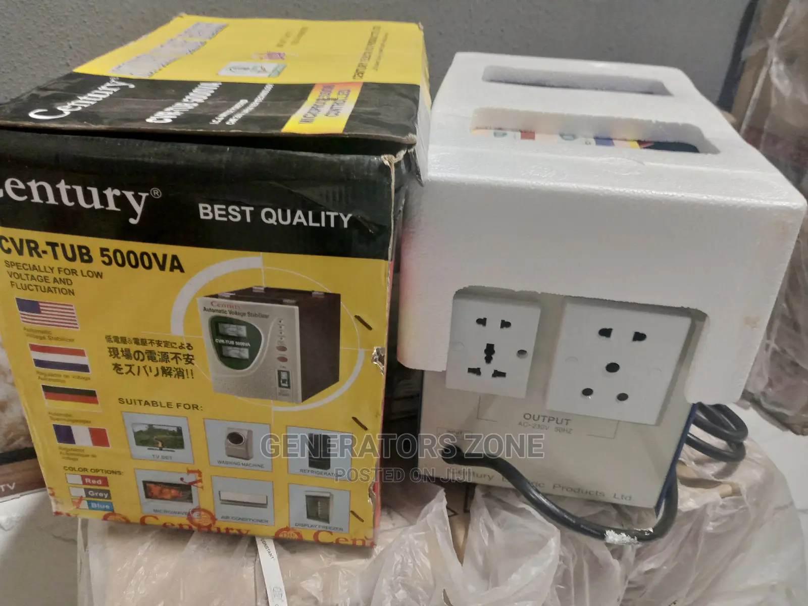 Automated Brand New Volatage Century Stabilizer 5000va 5kva in Ogba ...