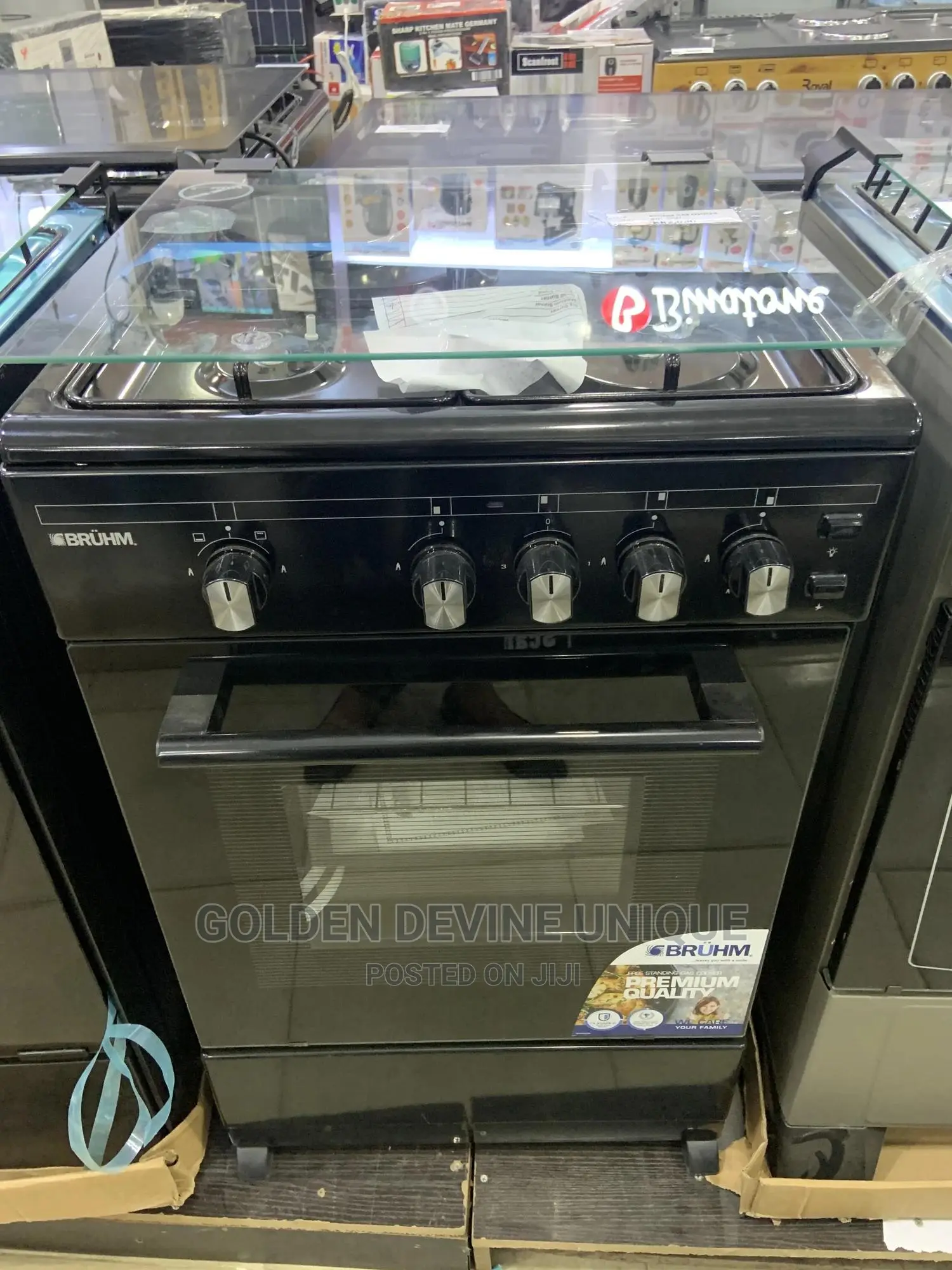 Bruhm Gas Cooker in Wuse - Kitchen Appliances, GOLDEN DEVINE UNIQUE EGO ...