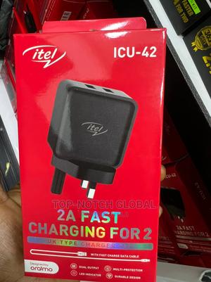 Itel 2A Fast Charging UK Type Charger KIT in Ikeja - Accessories for ...