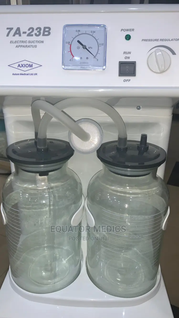 Electric Suction Machine, Double Jar(Axiom)7A-23d in Ikeja - Medical ...
