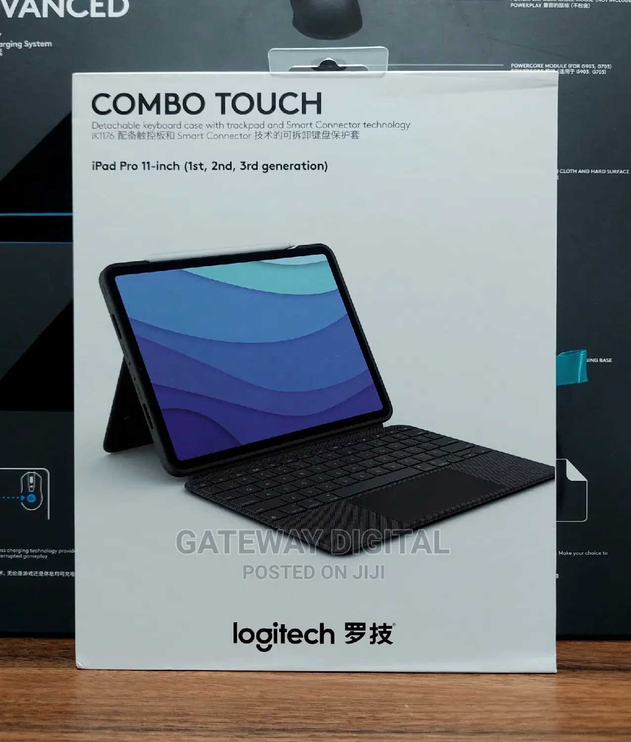 Logitech Combo Touch iPad Pro 11-Inch-1st, 2nd, 3rd, 4th Gen in Ikeja ...