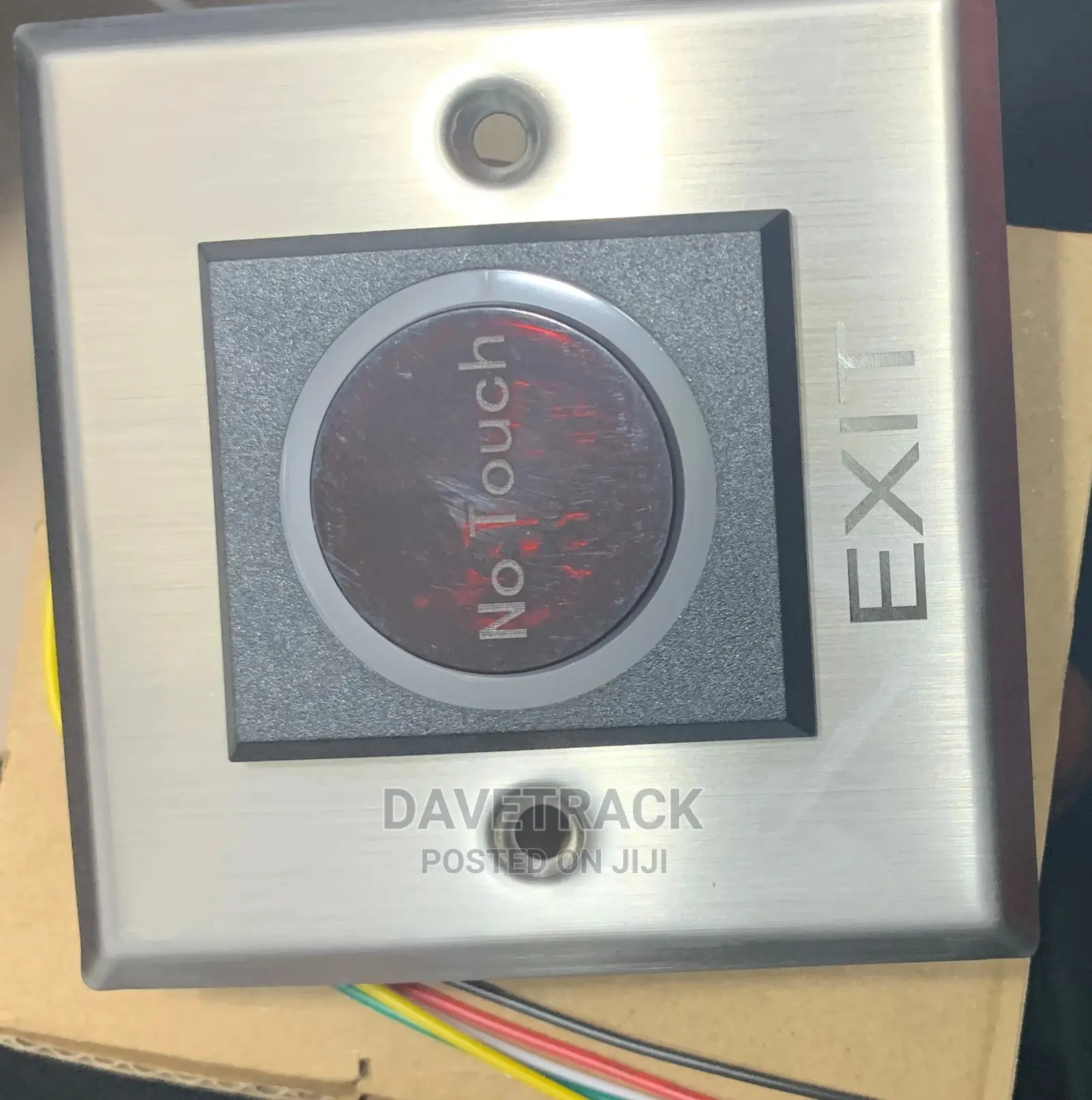 ZKT No Touch Stainless Steel Door Exit Switch in Ikeja - Safetywear & Equipment, Davetrack ...