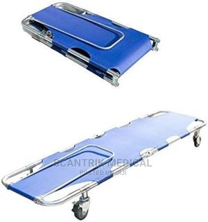 Wheels Flat Foldable Portable Stretcher in Yaba - Medical Supplies ...