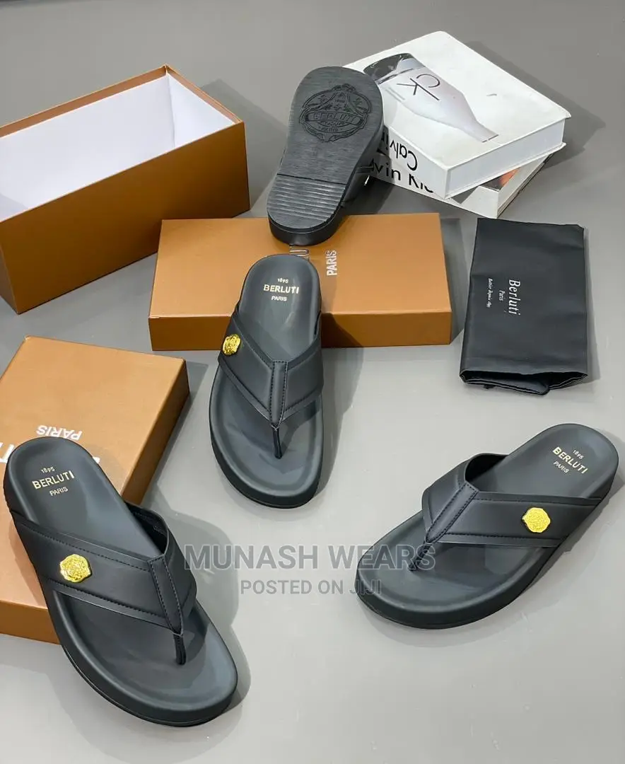 Berluti Leather Slipers in Lagos Island (Eko) - Shoes, Munash Wears ...