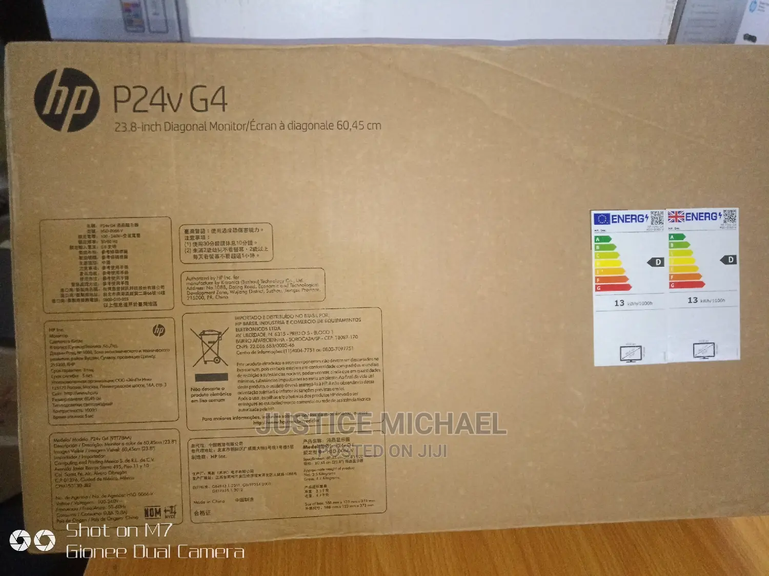 Hp P24v G4 in Port-Harcourt - Computer Monitors, Justice Michael | Jiji.ng