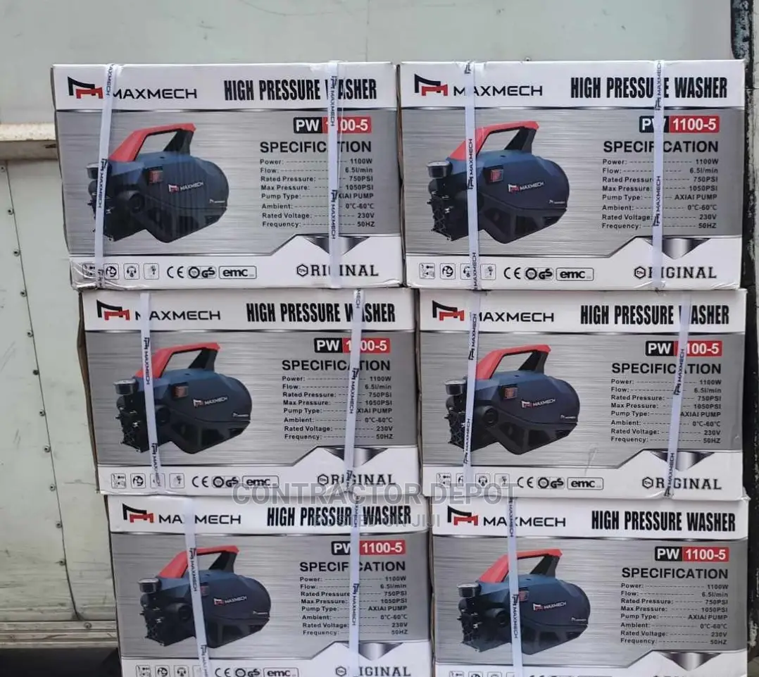 Maxmech 110W High Pressure Washer in Lagos Island (Eko) - Garden ...