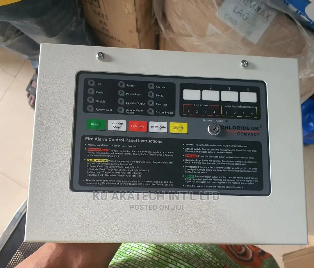 2 Zone Alarm Panel in Orile - Safetywear & Equipment, Onu Ikechukwu ...