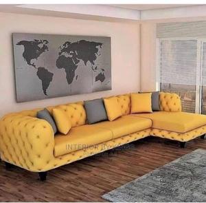 L-Shape Chesterfield Sofa Can Come in Colors in Eko Atlantic ...