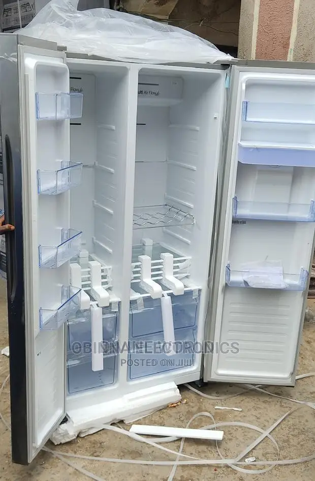 Brand New HISENSE Side by Side Fridge/Dispenser/Black Mirror in Ojo ...