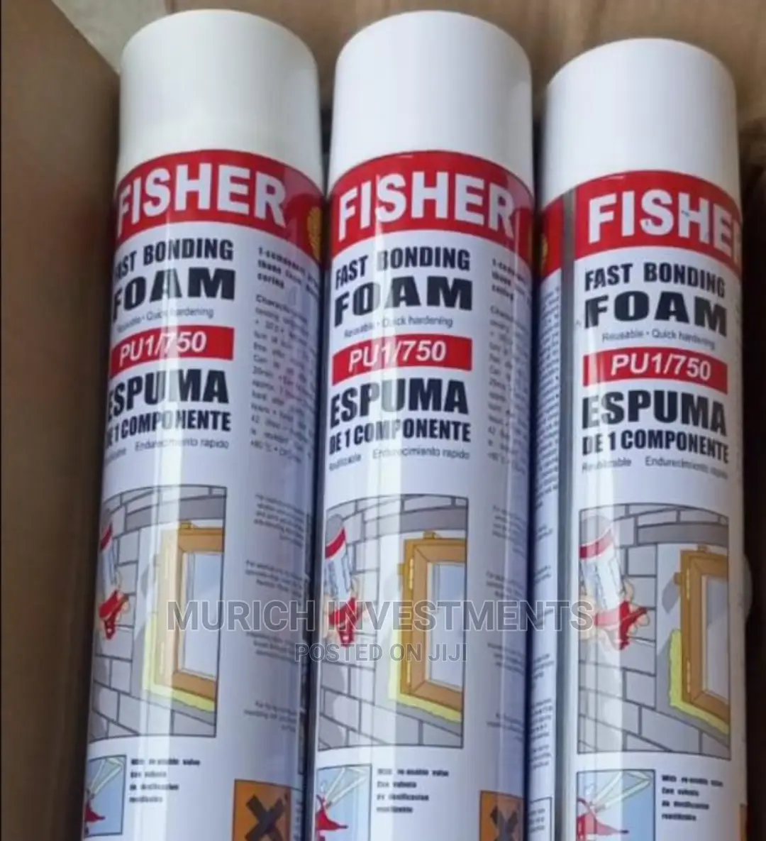 Fischer Fast Bonding Pu Foam in Lagos Island (Eko) - Building Materials ...