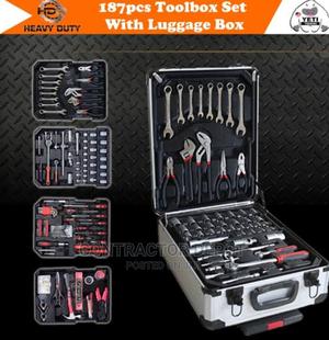 187 Piece Tool Kit With Rolling Tool Box Socket Wrench in Lagos Island ...