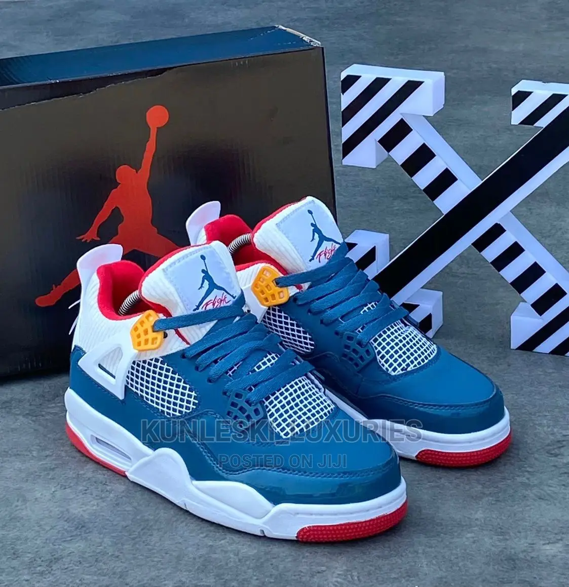 Original Air Jordan 4 Retro Messy Room Sneakers Available in Lagos ...