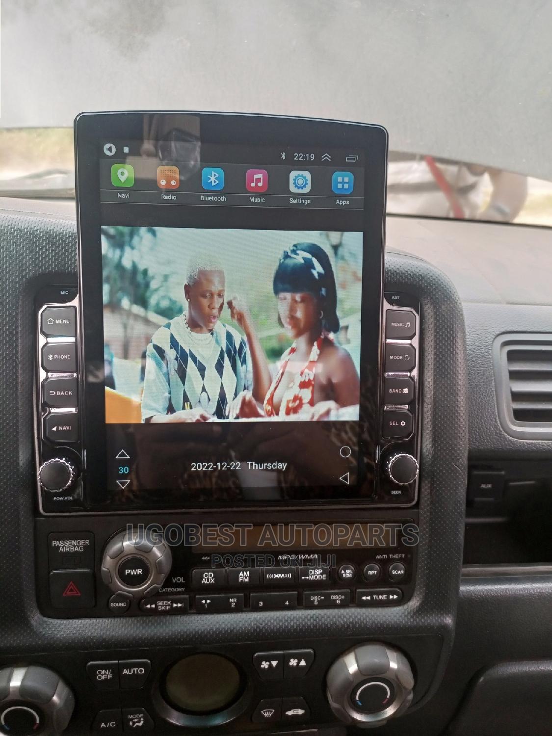 Honda Ridgeline Tesla Screen Wit Gps Navigation System (Map) in Ikeja ...