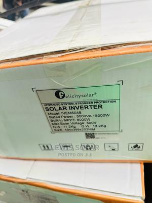 5kva 48v Felicity Hybrid Solar Inverter 60ah Controller in Enugu ...