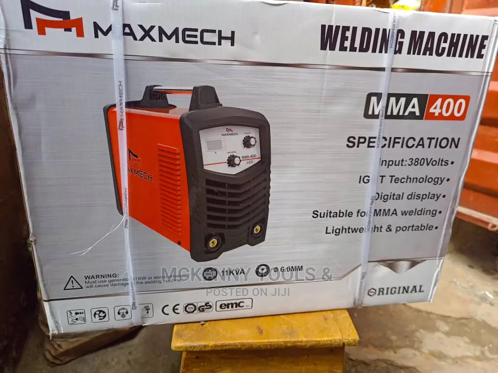 Maxmech Welding Machine Mma 400 Input:380volts. in Lagos Island (Eko ...