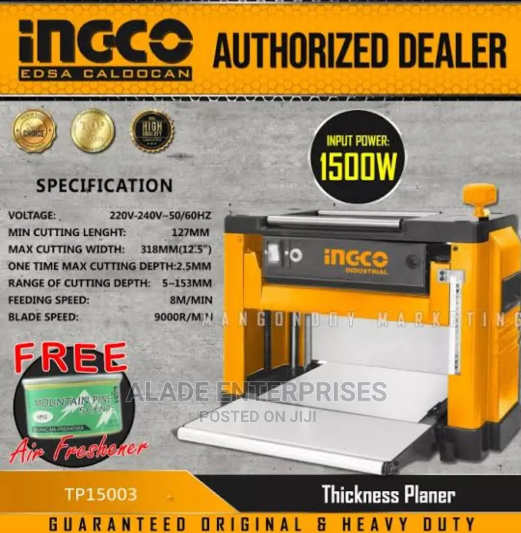 Ingco TP15003 Thickness Planer 1500W in Lagos Island (Eko) - Electrical ...