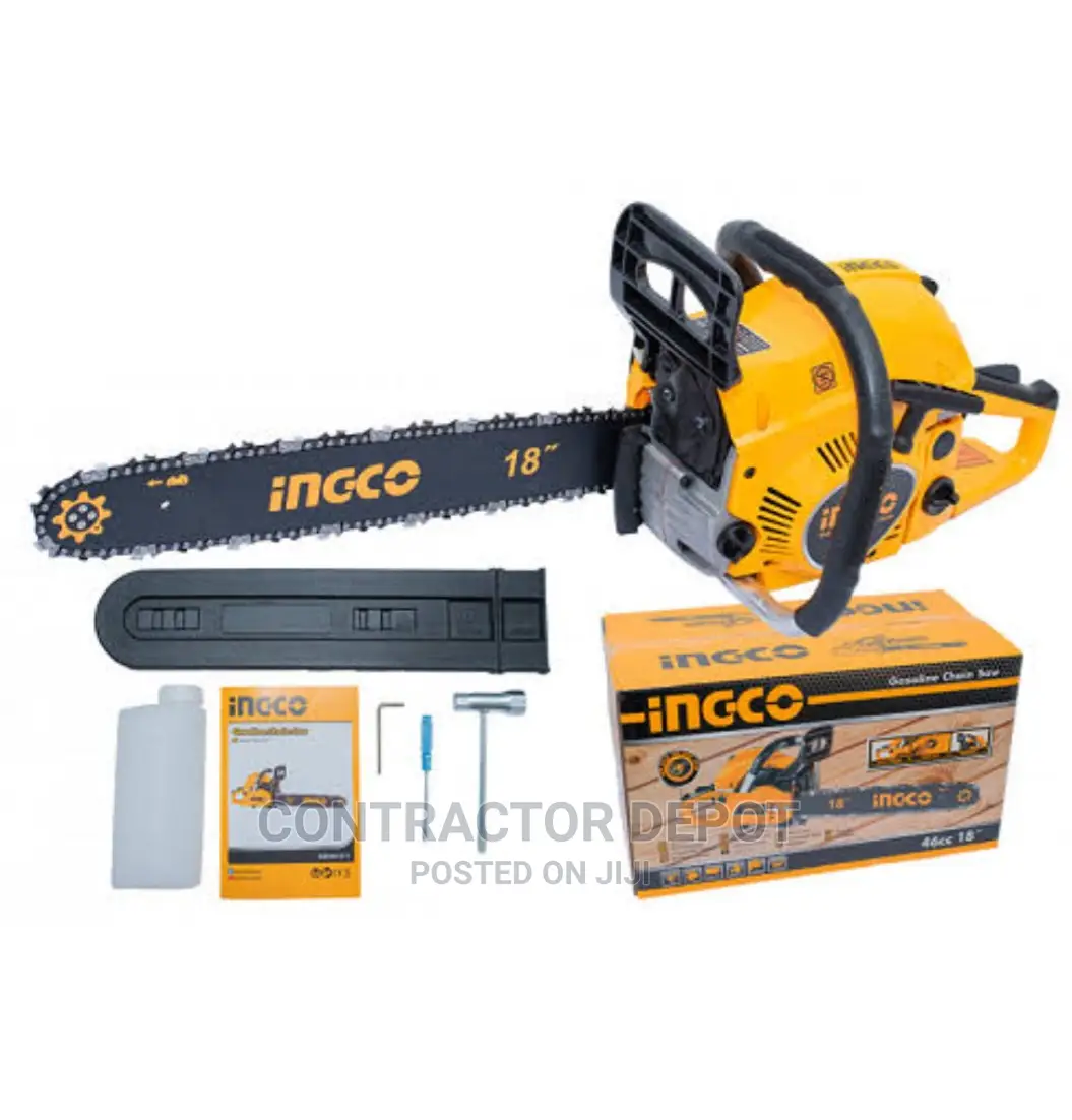 Ingco Gasoline Chain Saw 18" 450mm Output 1800W Gcs5451811 in Lagos ...