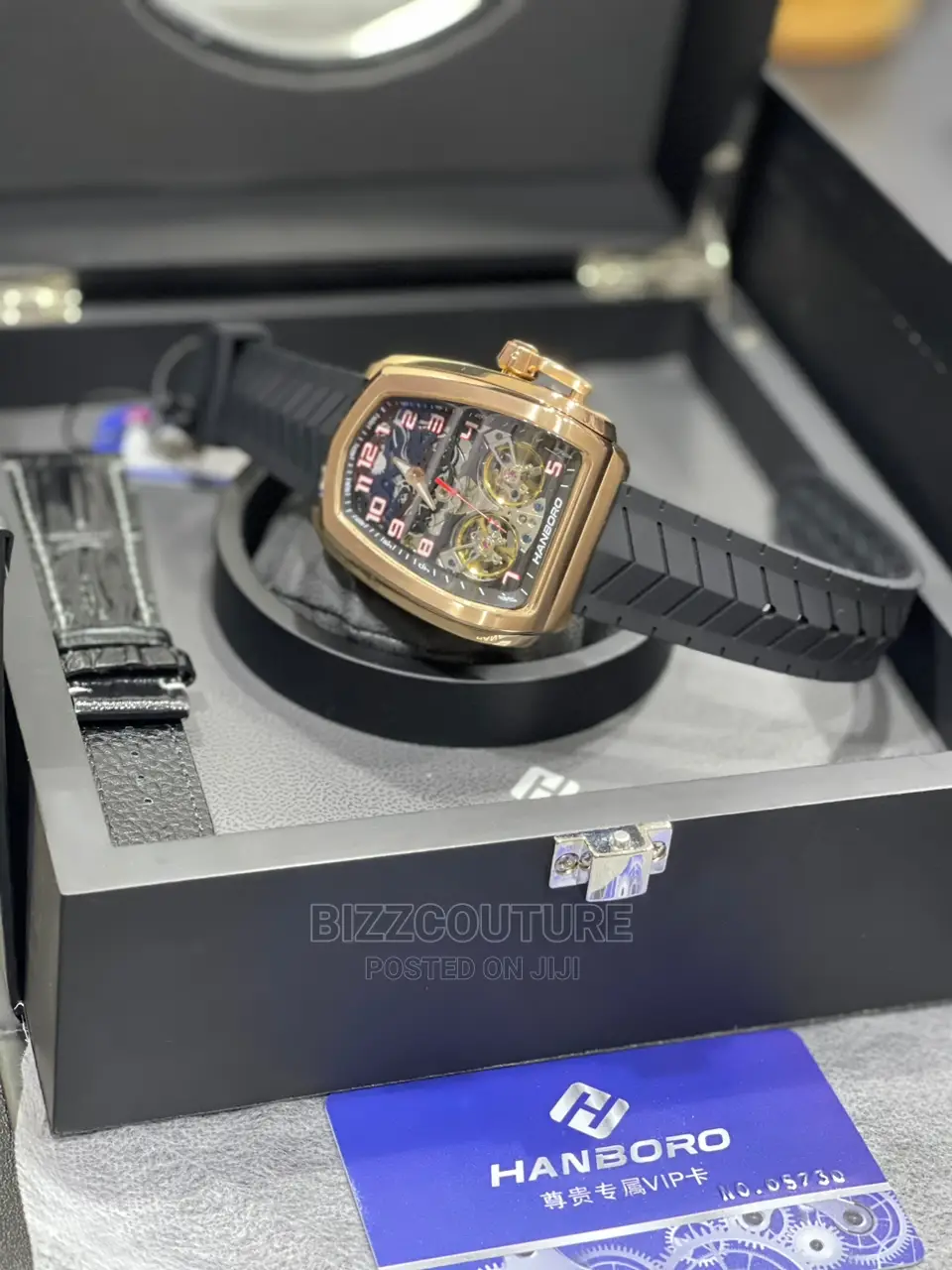 Original HANBORO Rubber Strap Watch Available in Store in Lekki ...