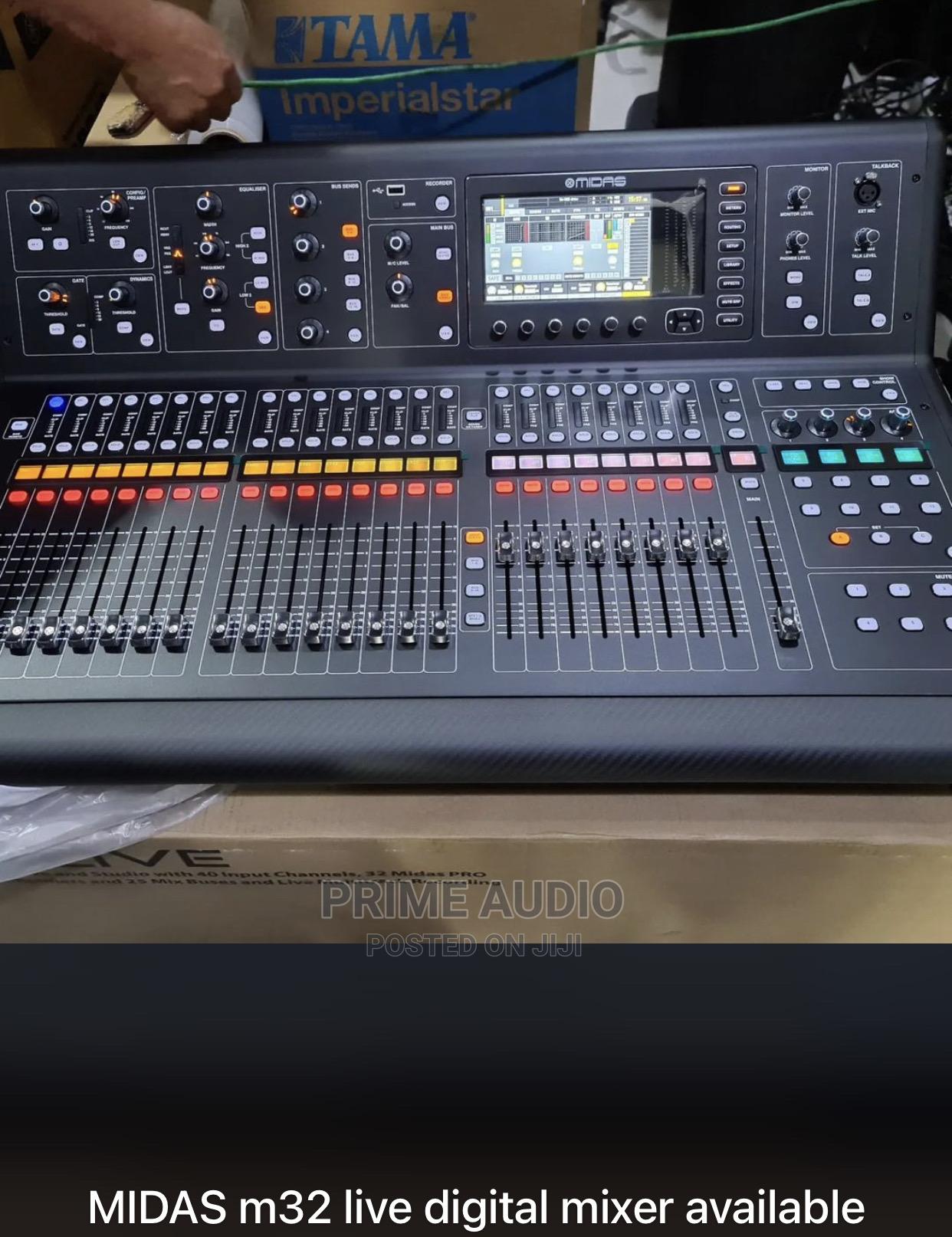 Midas M32 Live Digital Mixer in Ojo - Audio & Music Equipment, Prime Audio | Jiji.ng