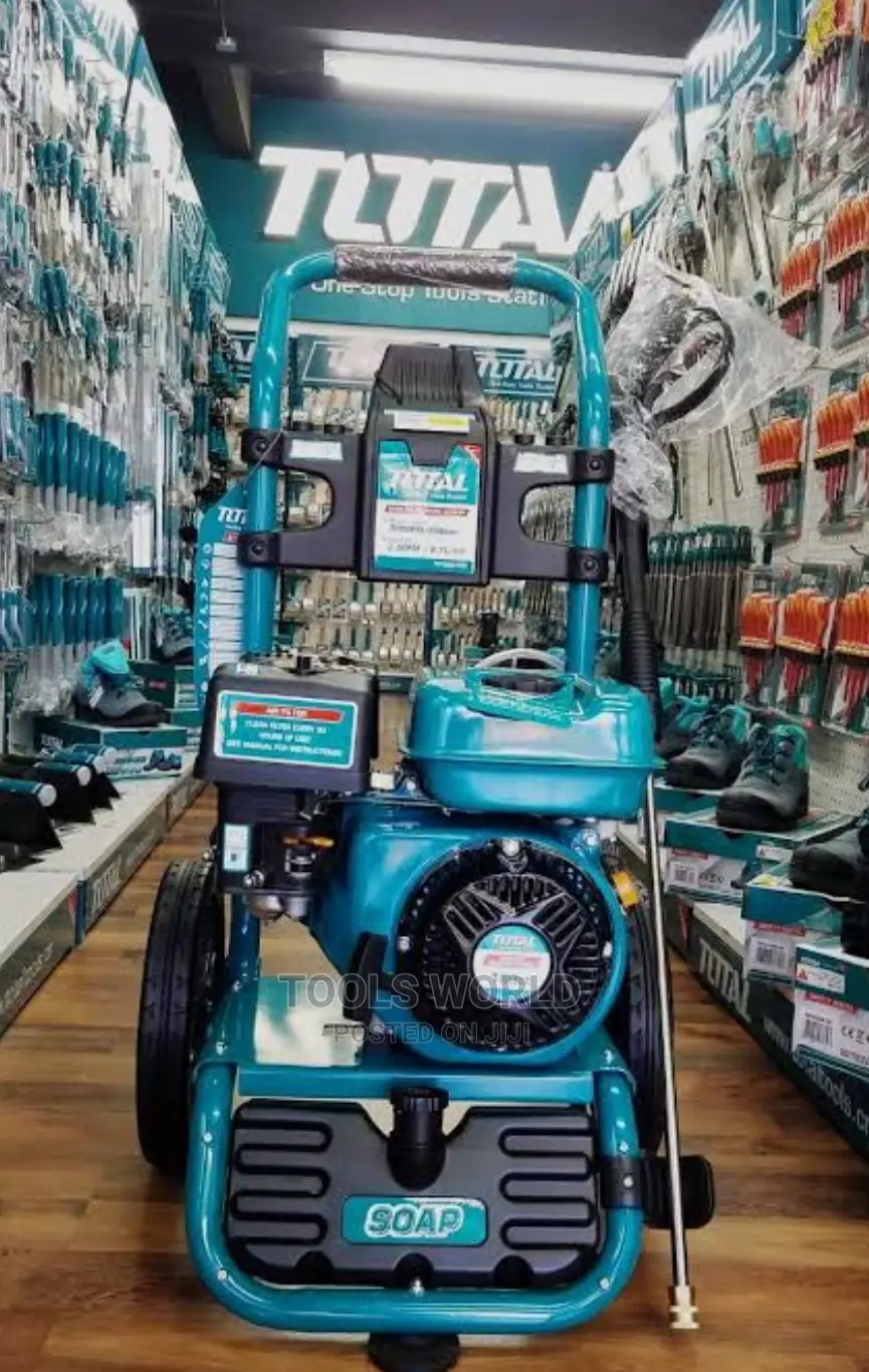 TOTAL Gasoline High Pressure Washer 6.0HP 208CC 4-Stroke in Lagos ...