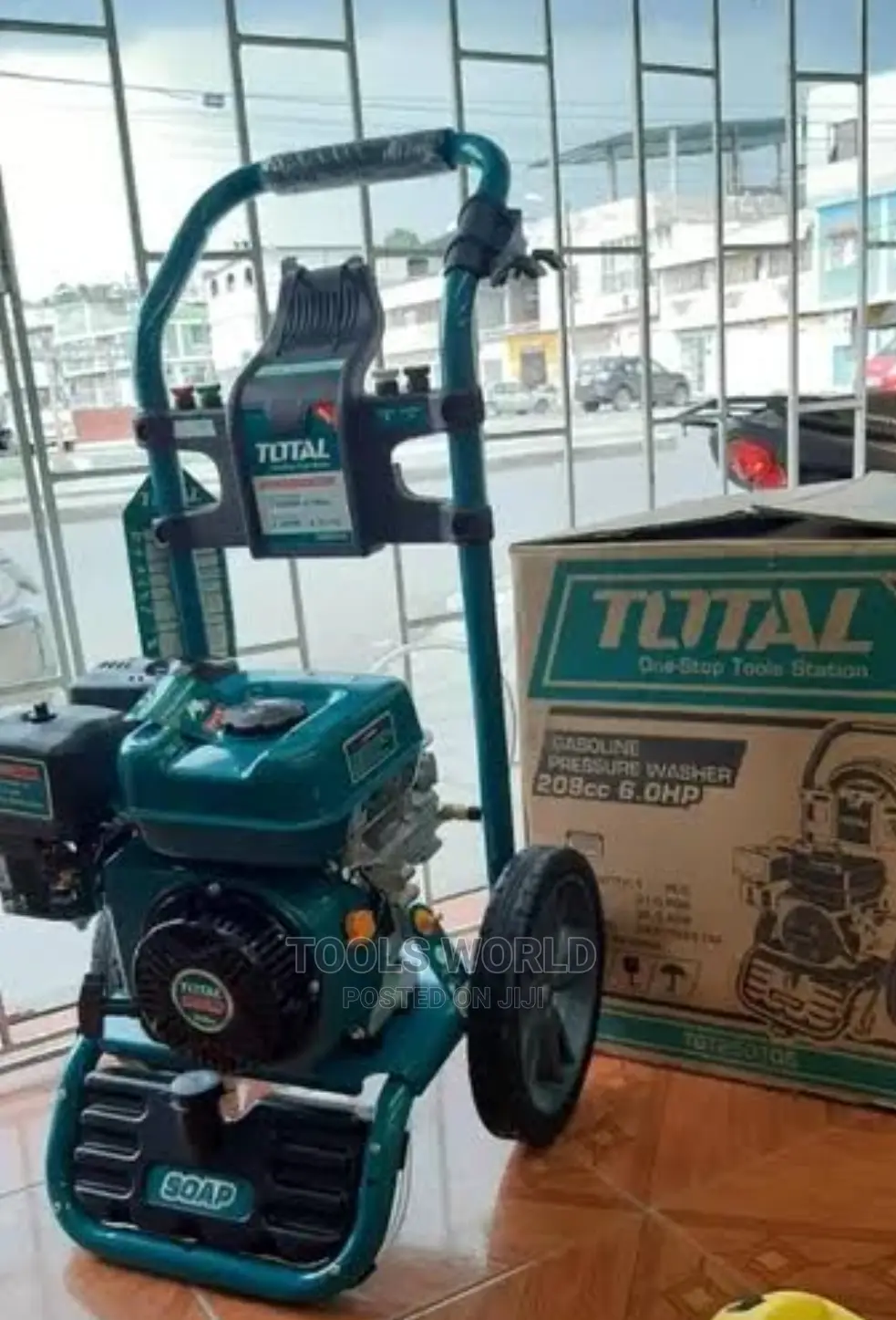 TOTAL Gasoline High Pressure Washer 6.0HP 208CC 4-Stroke in Lagos ...