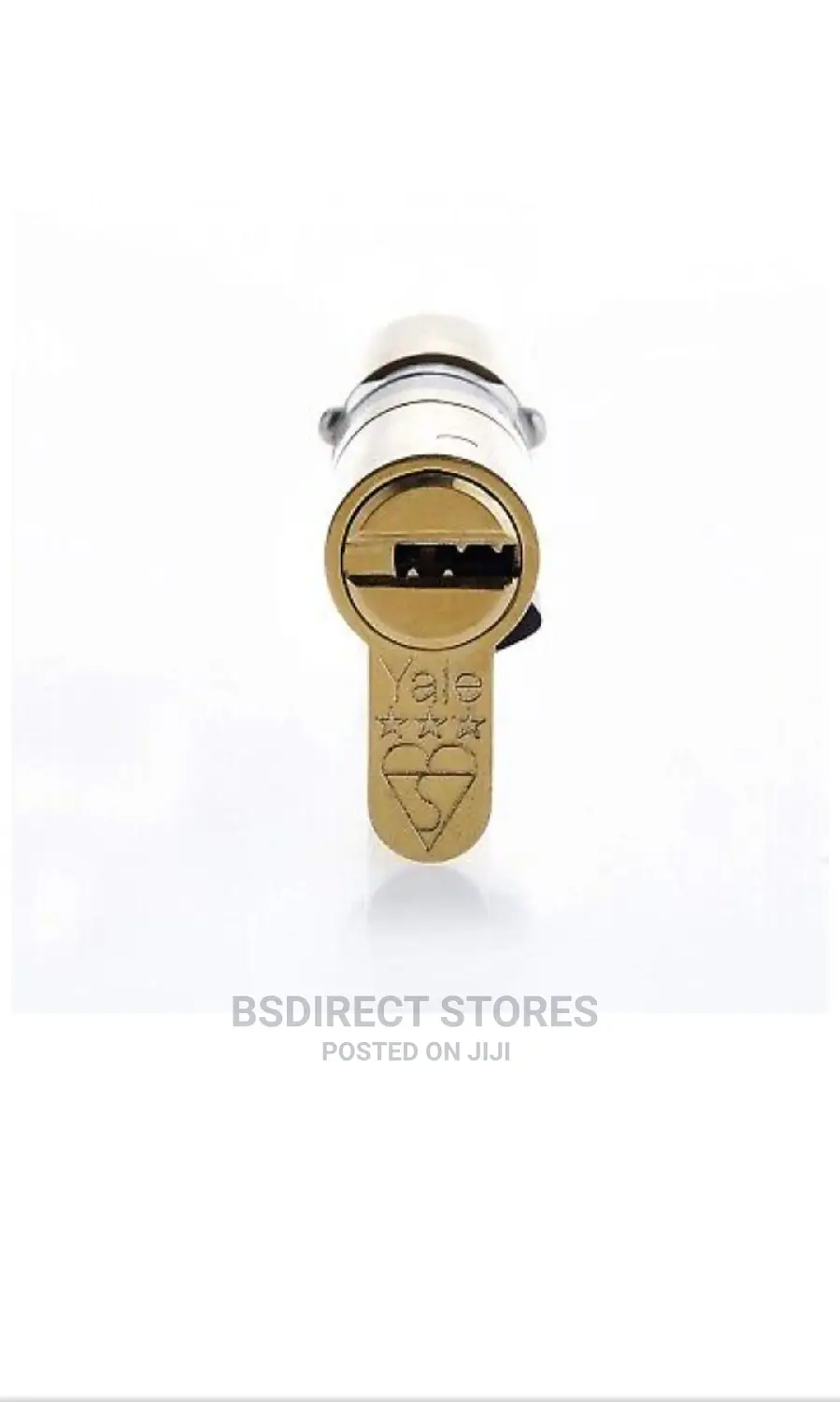 Yale Platinum Brass Single Euro Cylinder Lock, (L)70mm in Utako - Doors ...