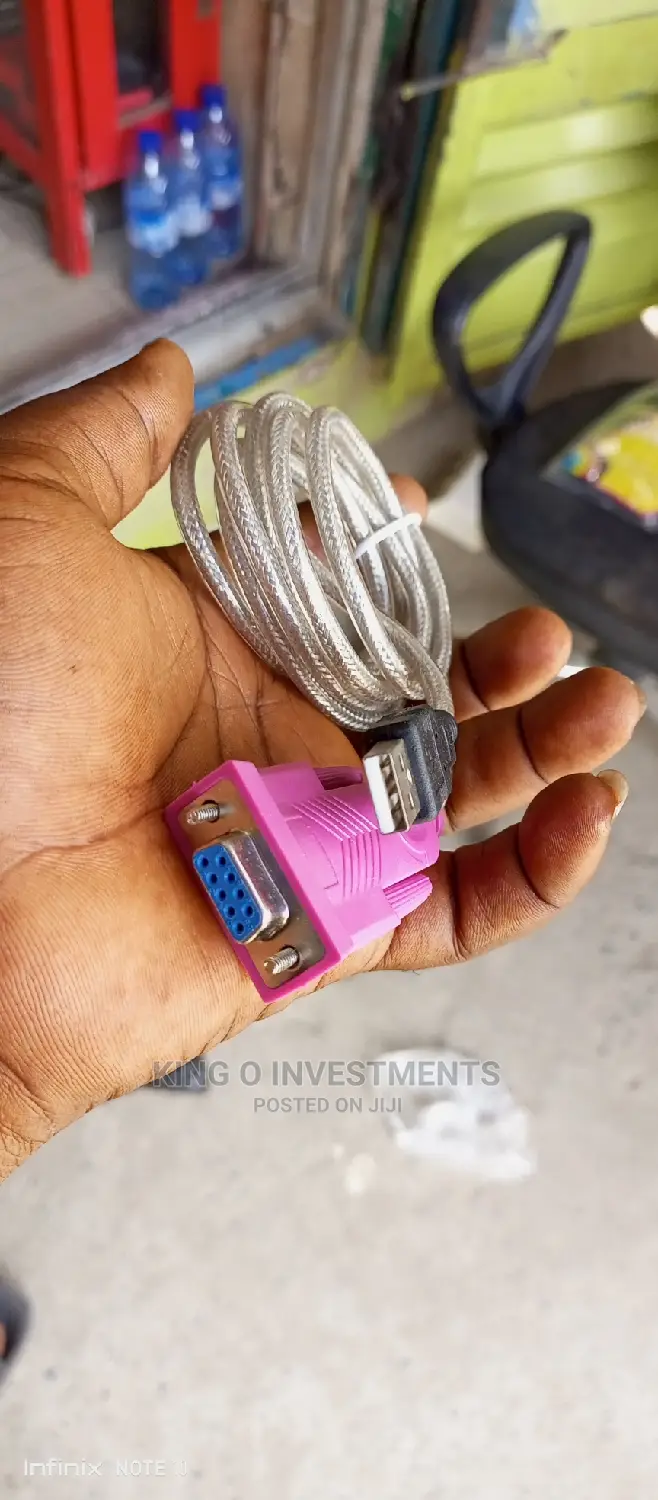 Usb To Rs232 Db9 Female Adapter in Ikeja - Computer Accessories , King O Investments | Jiji.ng