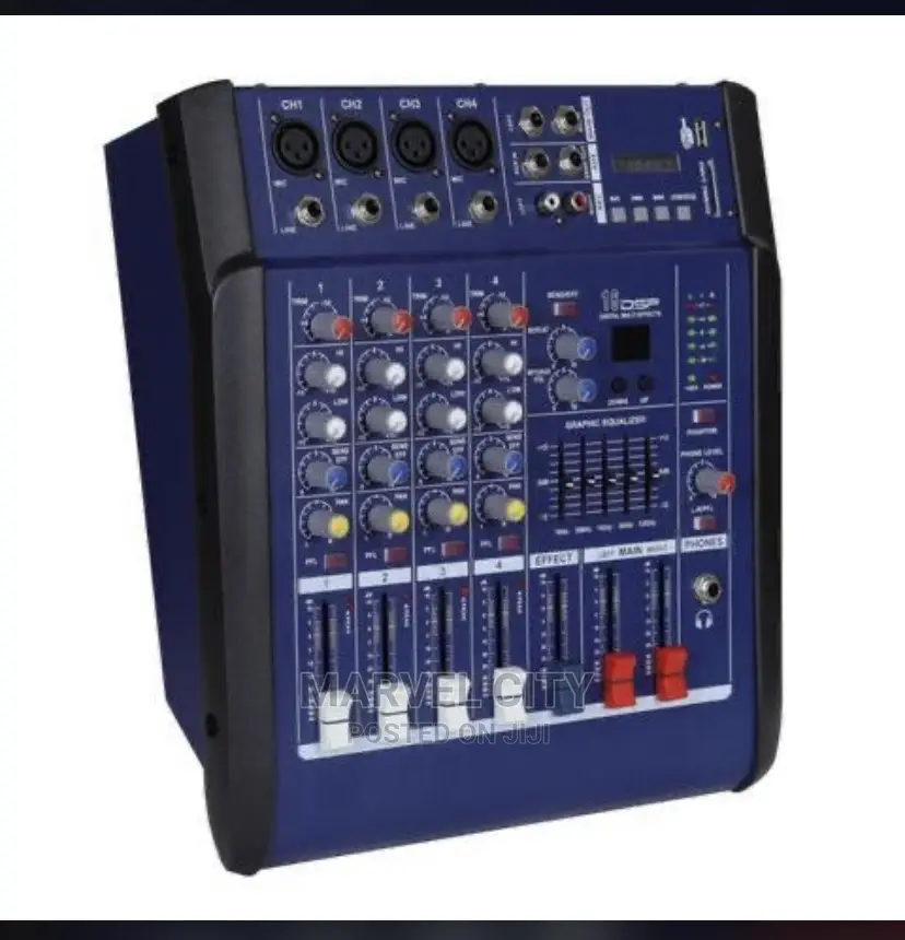 Yamaha 4 Channel Powered Mixer With Built-in Amp in Mushin - Audio ...