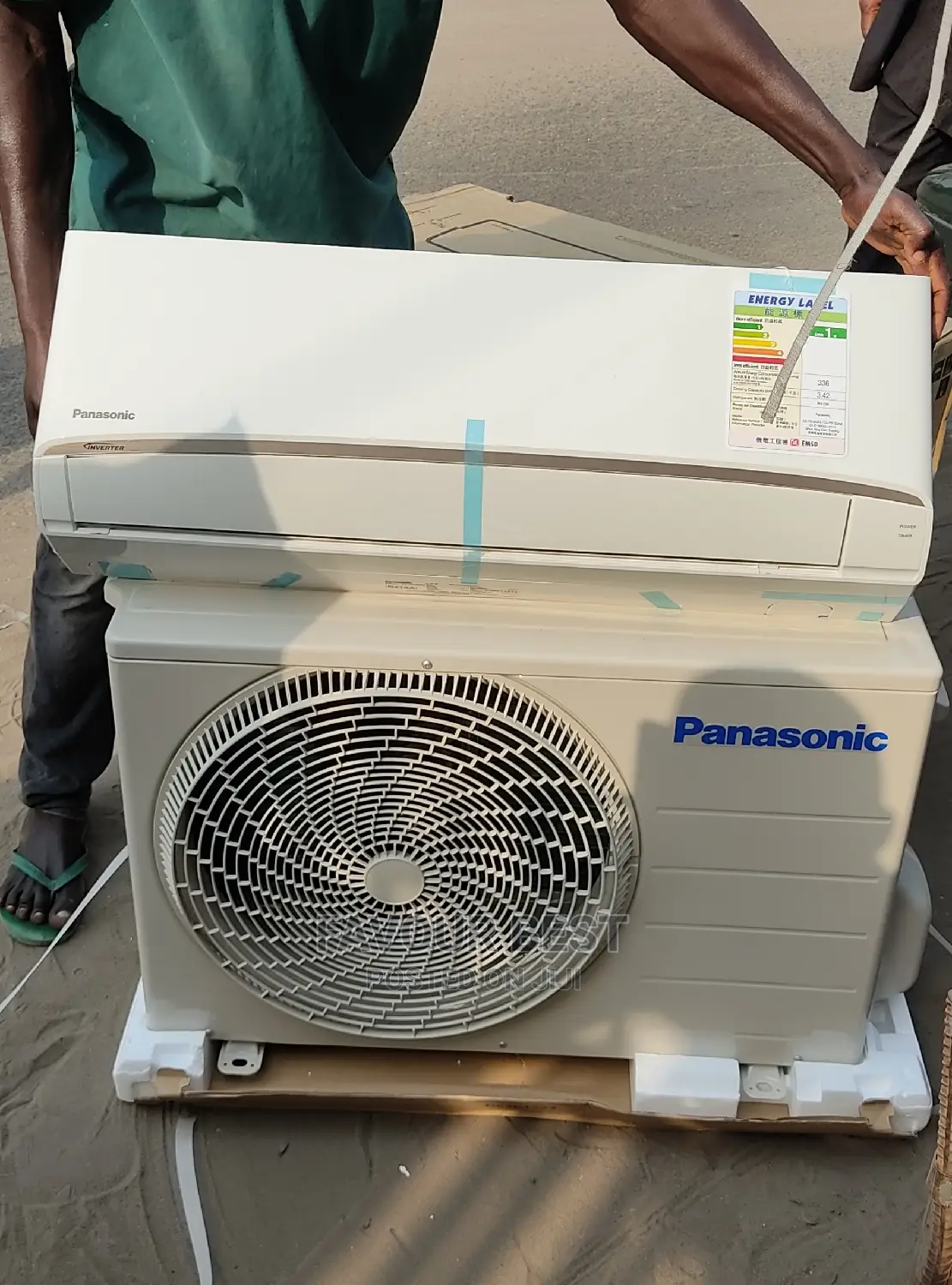 Panasonic 1.5hp Inverter Split AC (Malaysia) R410A Copper in Ojo - Home ...
